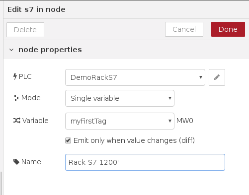 #TU0V1: S7-Kommunikation in Node-RED anlegen